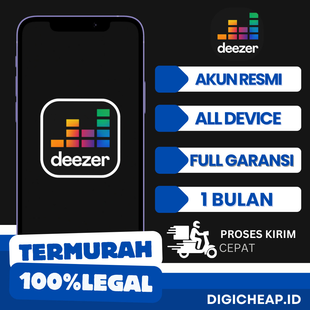 Jual Deezer Premium 1 Bulan Individu Family Full Garansi | Shopee Indonesia
