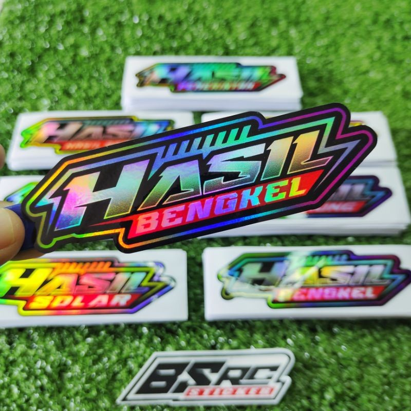 Jual sticker hasil bengkel hologram | Shopee Indonesia