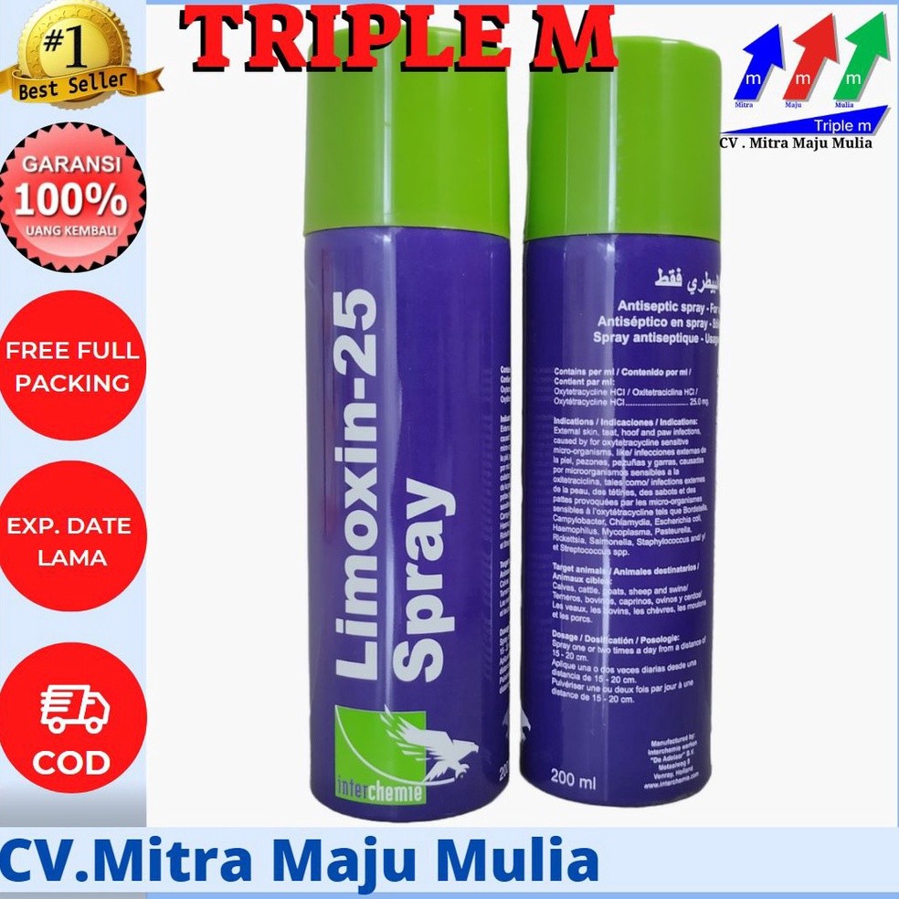 Jual KODE W47K LIMOXIN 25 SPRAY LIMOXIN SPRAY 2 ml HOLLAND | Shopee ...