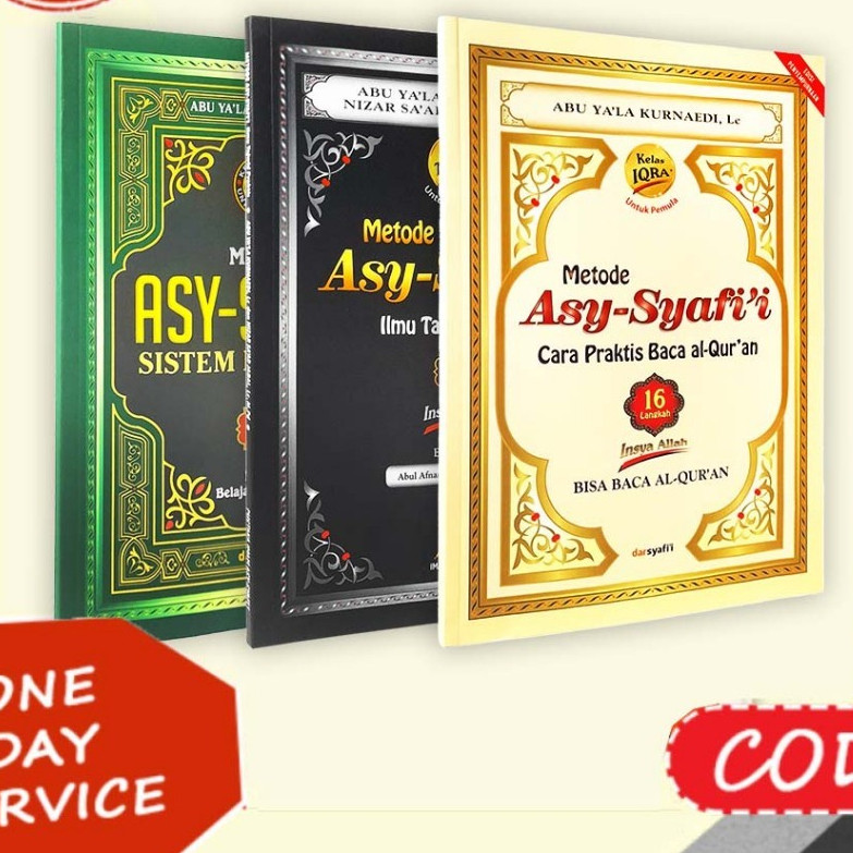 Jual buku Metode Asy Syafii Ilmu Tajwid Praktis Belajar Tajwid dan baca ...