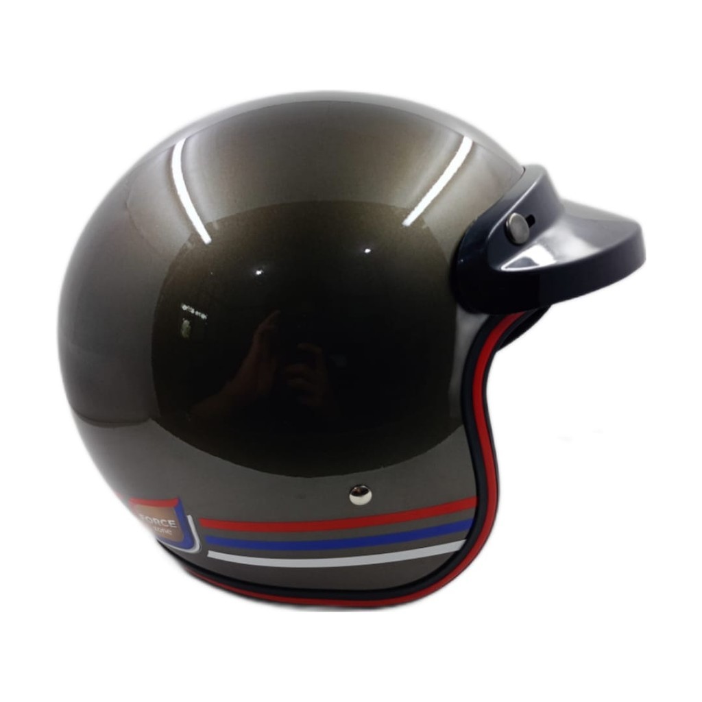 Jual Force Helm Bogo Retro Pet NS Premium Pria Wanita Dewasa ABS ...