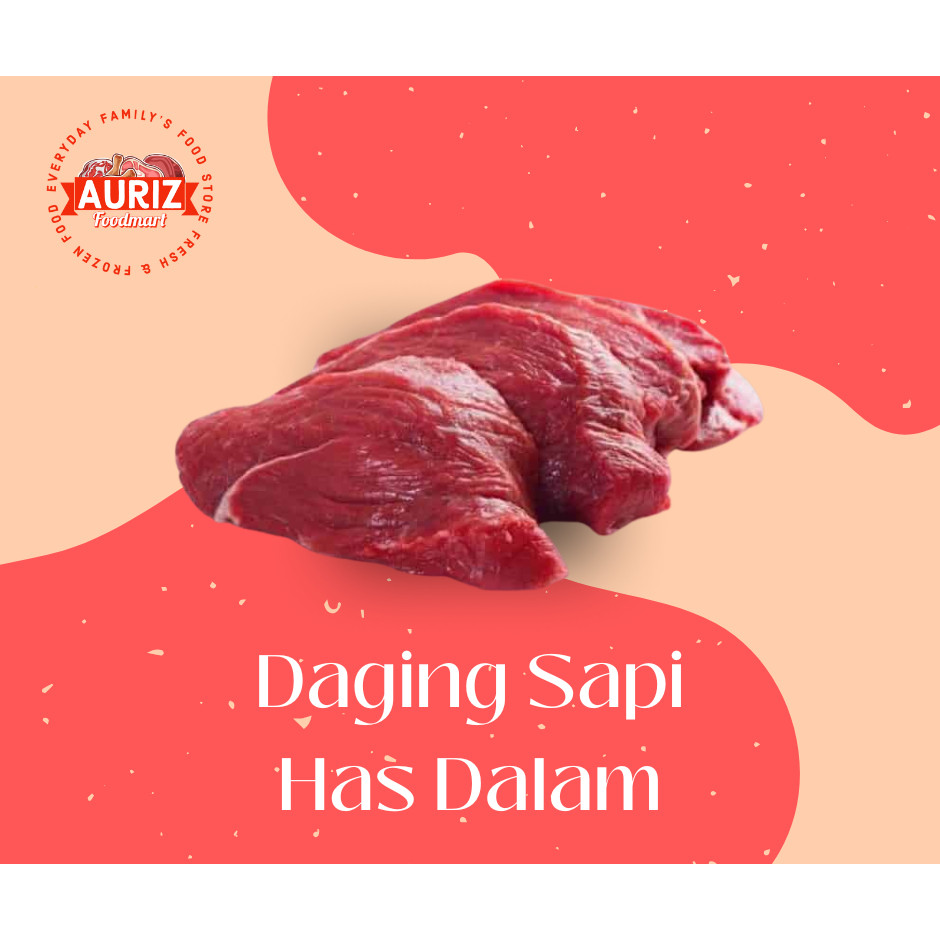 Jual MURAH PROMO : Daging Sapi Has Dalam/Rendang Fresh Frozen | Shopee ...