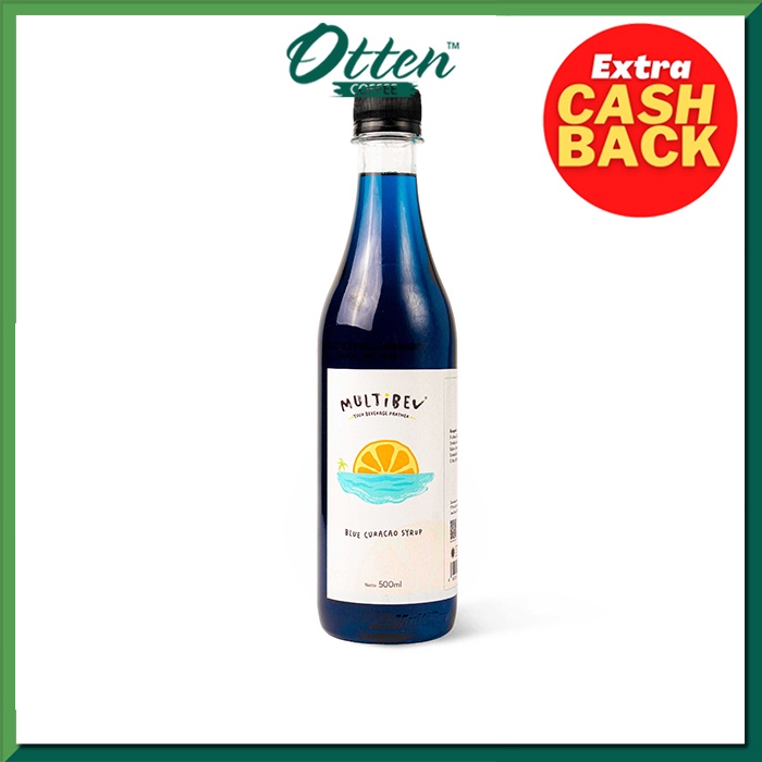 Jual MultiBev - Syrup Blue Curacao Bottle 500ml - Sirup Minuman ...