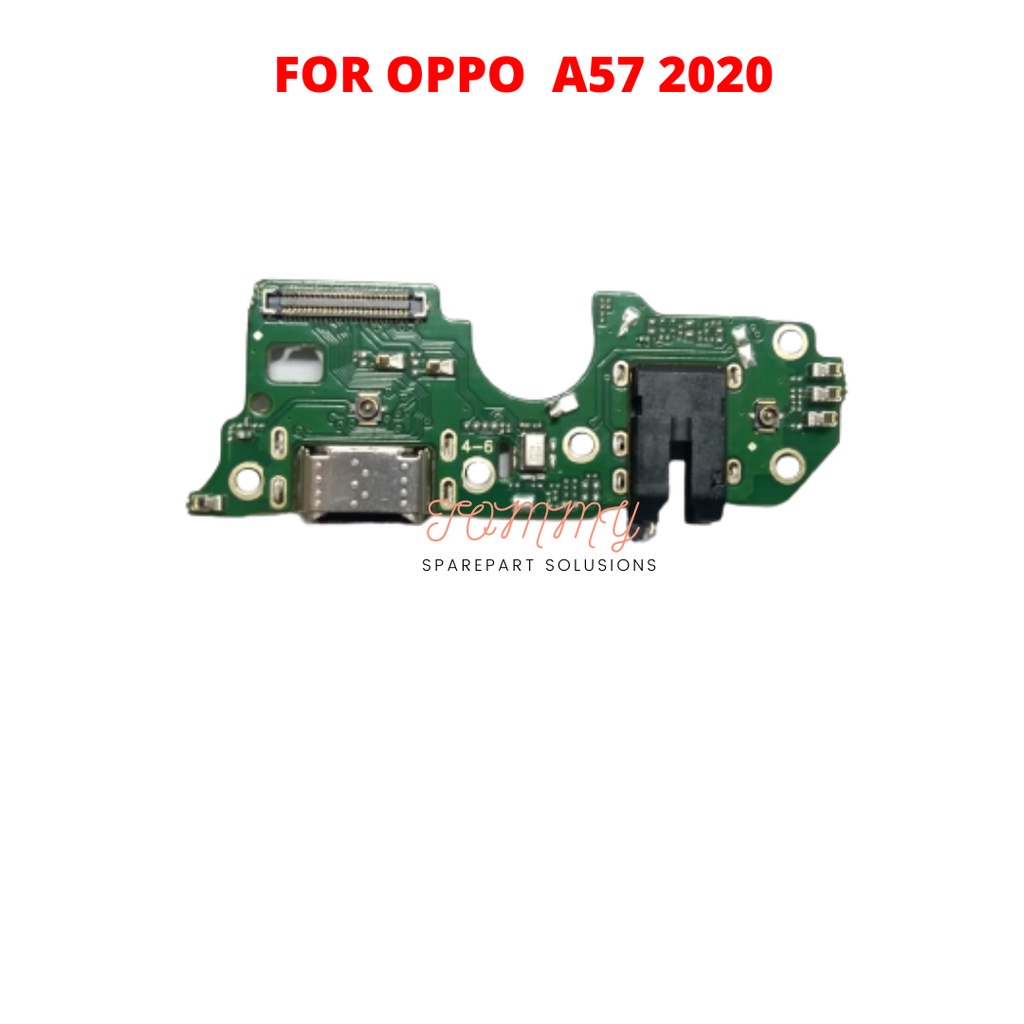 Jual PAPAN PCB CHARGER OPPO A57 2020 + MIC + HEADSET ORIGINAL | Shopee ...