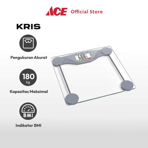 Jual Kris Timbangan Badan Digital Body Weight Scale Alat Pengukur Berat ...
