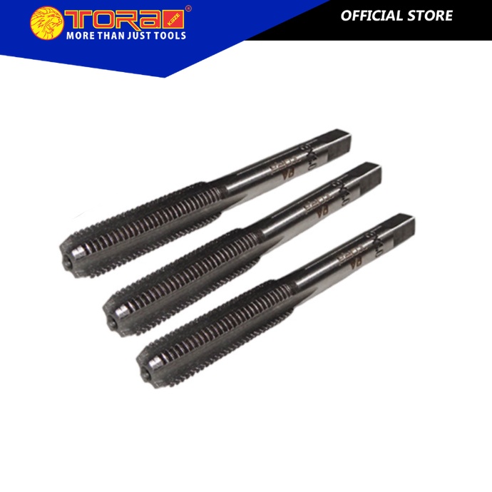 Jual TORA Mata Tap Ulir Baut Set 3 Pcs M14 x 2,0 - Hand Tap Drat Baut ...