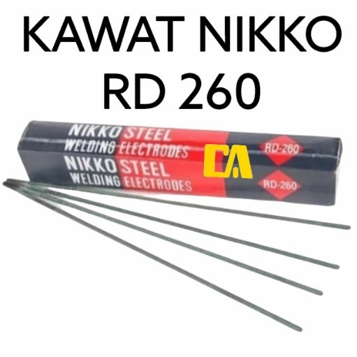 Jual KAWAT LAS NIKKO RD-260 2,6MM 5KG | Shopee Indonesia