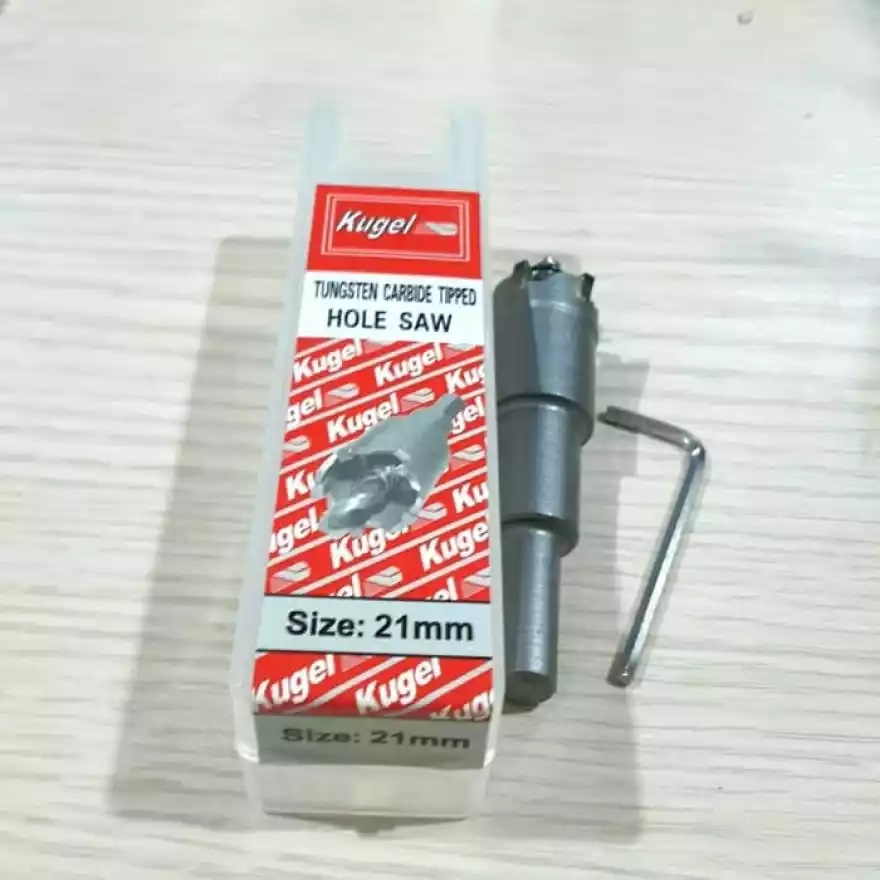 Jual KUGEL HOLESAW TCT 21MM FOR STAINLESS - MATA BOR UNTUK STAINLES 21 MM - HOLE SAW TCT ...