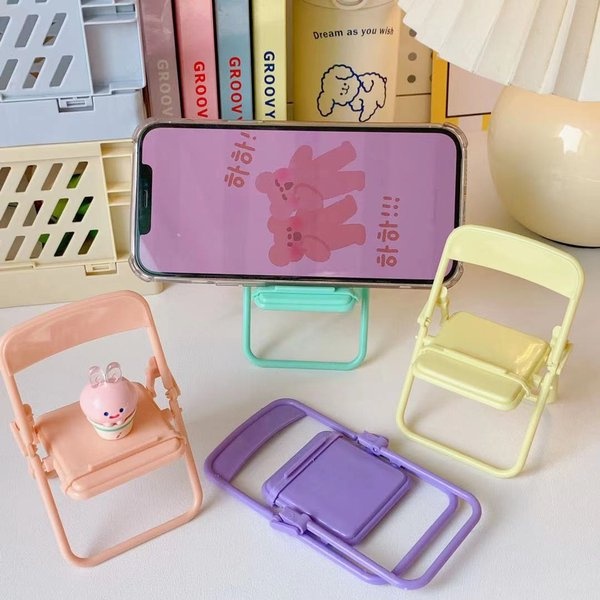 Jual Holder / Dudukan / Penyangga Handphone Model Kursi Lipat / Bangku ...