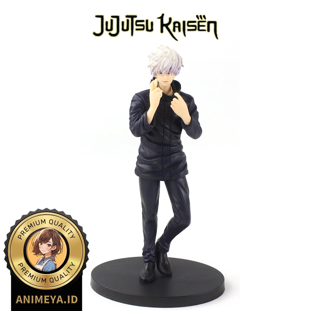 Jual ACTION FIGURE JUJUTSU KAISEN SATORU GOJO STANDING BERDIRI NO FOLD ...