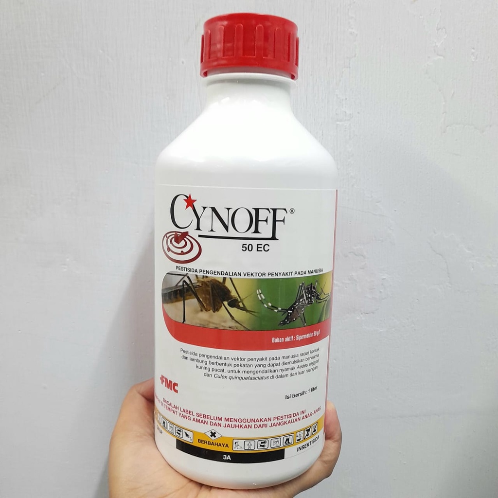 Jual Cynoff 50EC 50 EC 1L 1 Liter Obat Fogging Nyamuk Insektisida ...