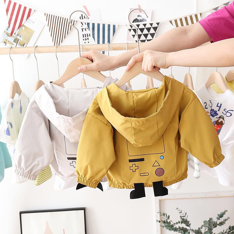 Jual jaket anak laki laki waterproof parasut motif lucu fashion impor ...