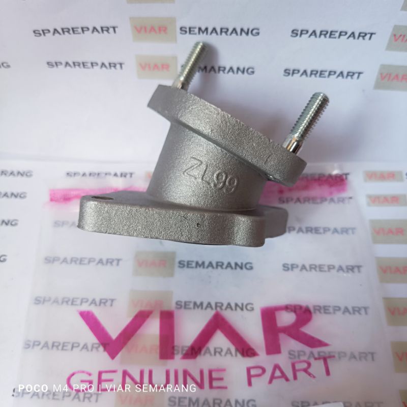 Jual MANIFOLD KARBURATOR MIRING viar original vix r tipe bengkok ...