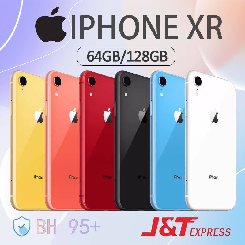 Jual IPHONE XR 128GB/64GB ORIGINAL FULLSET MULUS SECOND GOOD CONDITIONS | Shopee Indonesia