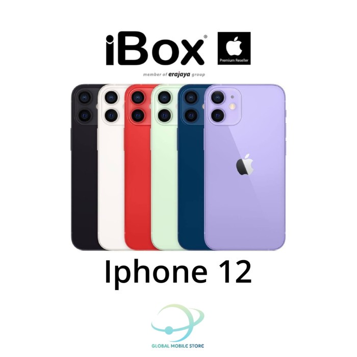 Jual Iphone 12 128gb 64gb Garansi Resmi IBOX/TAM - 64gb, White | Shopee ...