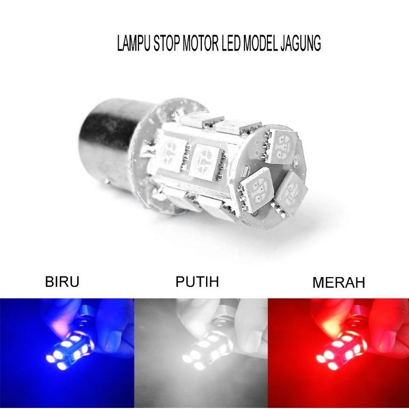 Jual bolam stop Jagung LED bohlam lampu belakang led jagung 13 mata BSM ...