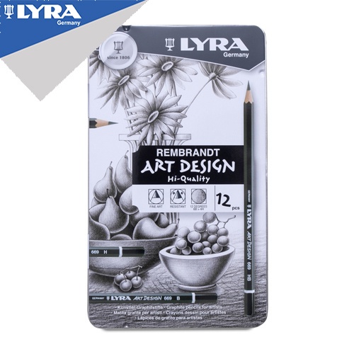 Jual LYRA-12 Art Design Pencils - Pensil Graphite untuk Sketsa | Shopee Indonesia
