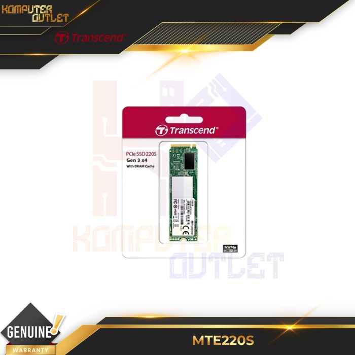 Jual Transcend SSD NVME 1TB M.2 PCIe Gen 3x4 MTE220S NVME - 1 TB WITH DRAM | Shopee Indonesia