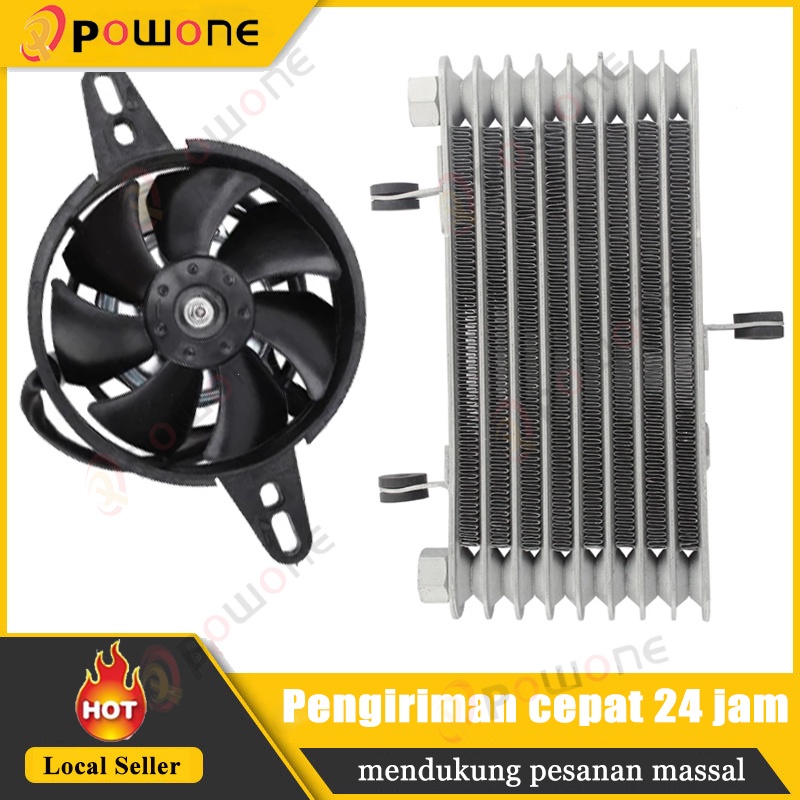 Jual Radiator Pendingin Kipas Pendingin Oli Oil Cooler Mesin Sepeda ...