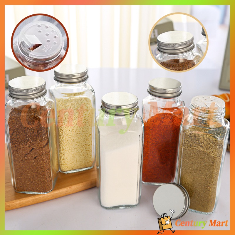 Jual Dapur Botol Bumbu /Spices Jar /Botol Bumbu Kaca /Tempat Bumbu ...