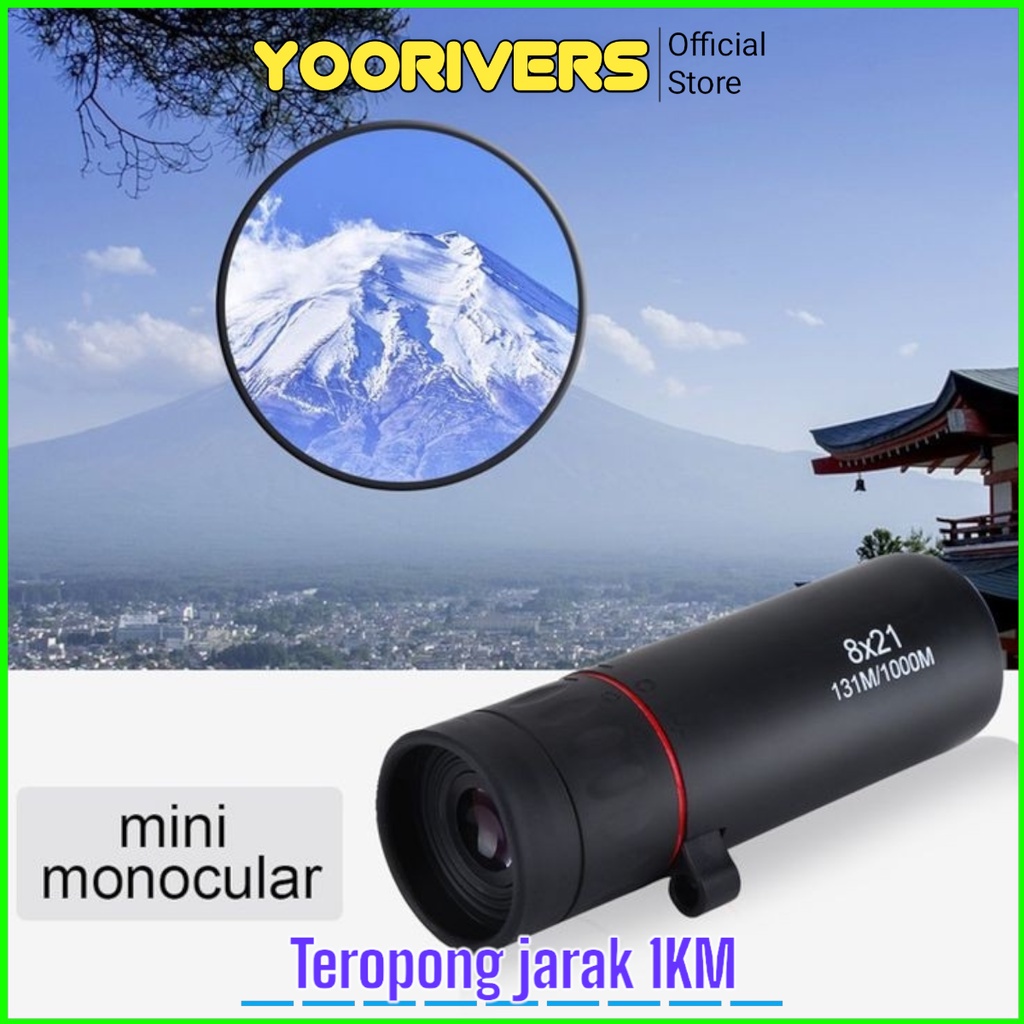 Jual Teropong Single 30x25 10x Scope waterproof Monocular Optical ...