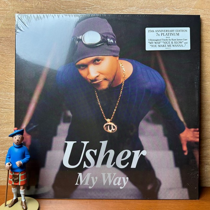Jual PIRINGAN HITAM / VINYL USHER - MY WAY (2LP,BLCK,25TH ANNIV ...