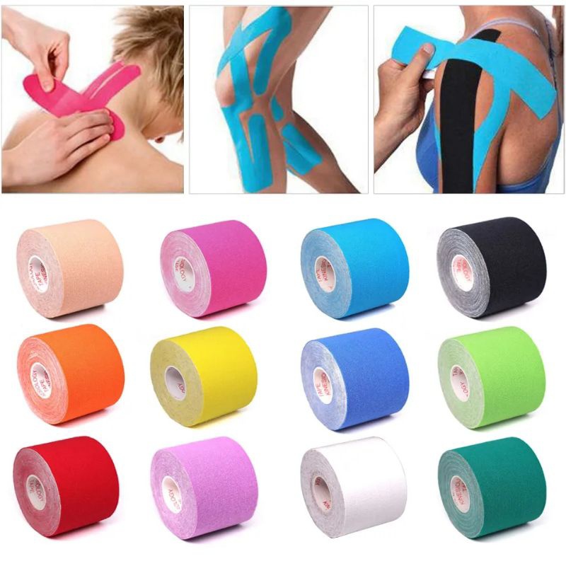 Jual Kinesio Taping Sport Tape 5cm x 5m No Box | Shopee Indonesia