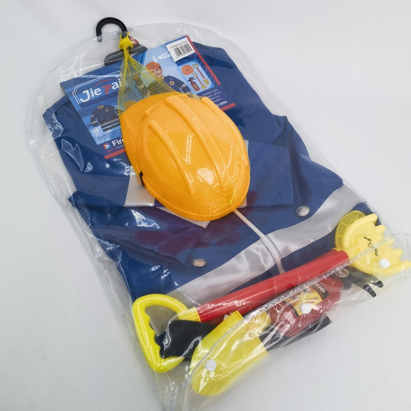 Jual Baju Profesi Fire Man Blue Dress Up Setelan Kostum Pemadam ...