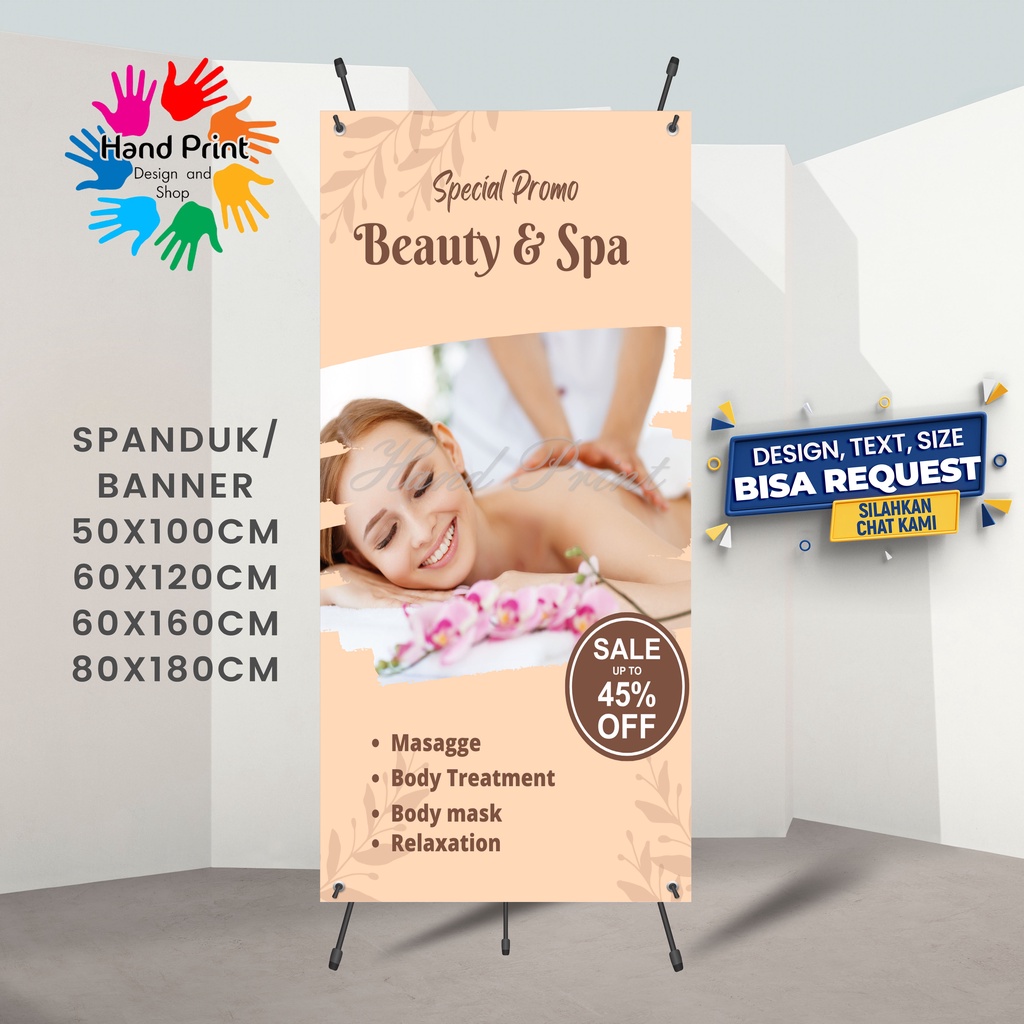 Jual Spanduk Banner MMT Paket Promo Spa Massage Pijat Lulur Perawatan ...