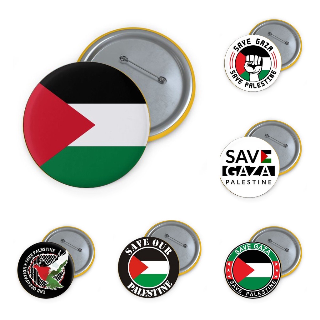 Jual EXD - Custom Pin Khusus Palestin Palestina Palestine Save Palestin ...
