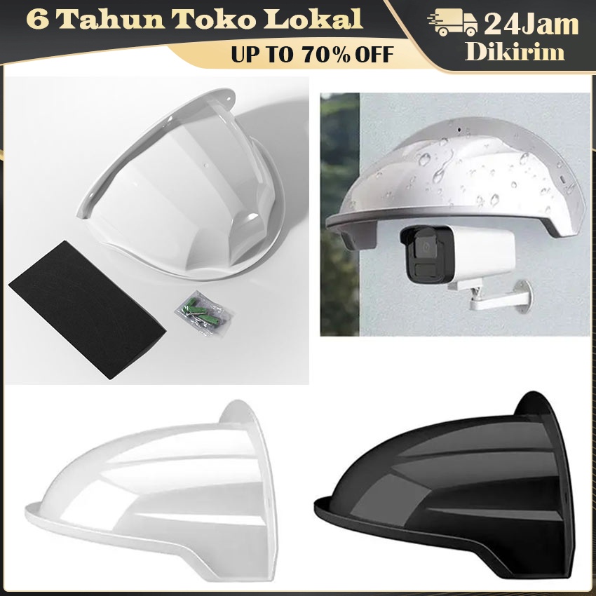 Jual Penutup Naungan Kamera Keamanan Universal / Pelindung CCTV / Rain ...