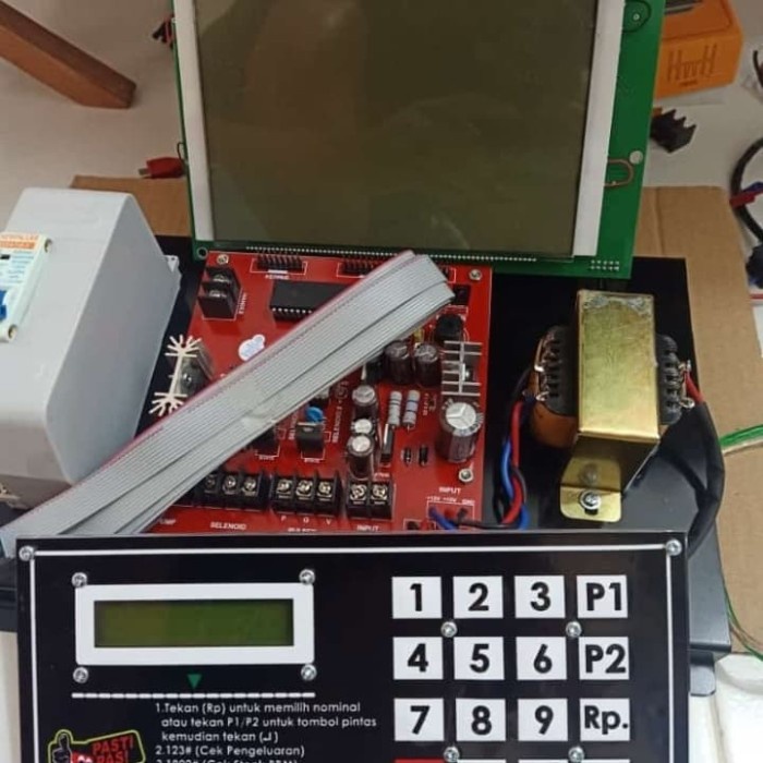 Jual Cpu layar LCD pertamini pommini plus mika keypad | Shopee Indonesia