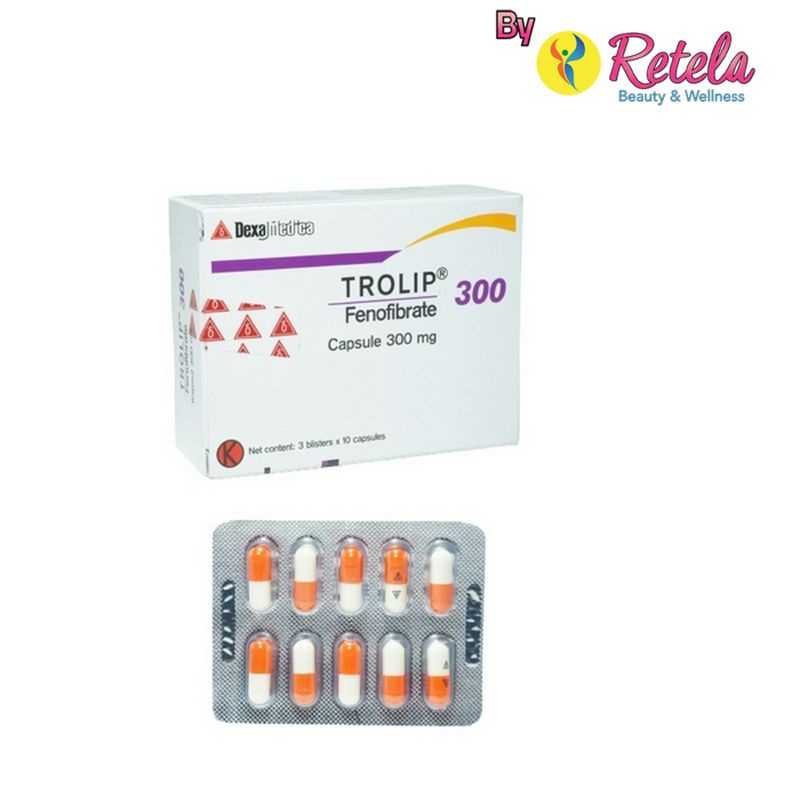 Jual TROLIP 300MG 1 BLISTER 10 CAPSUL | Shopee Indonesia