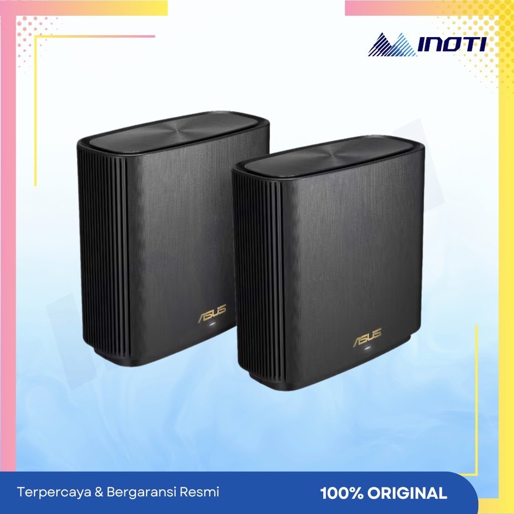 Jual ZenWifi Asus AX XT8-Black (2 Pack) AX6600 Tri-band Mesh WiFi Best ...
