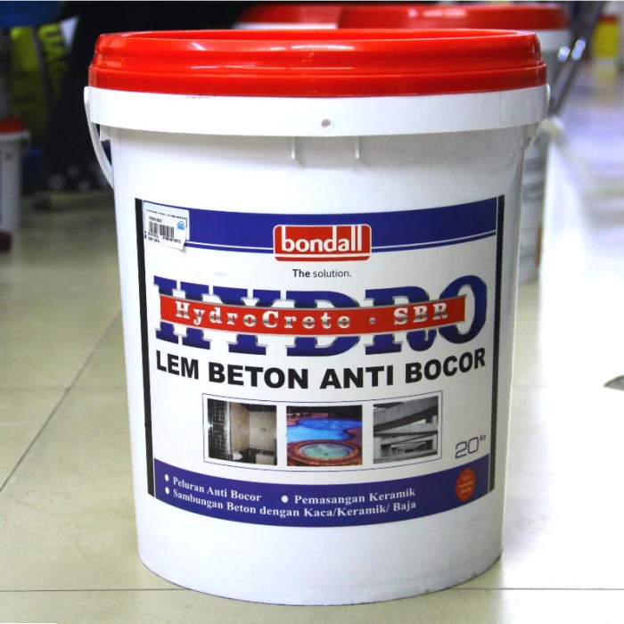 Jual LEM BETON SEALER ANTI BOCOR BONDALL HYDROCRETE SBR SUPER PAIL 20 ...