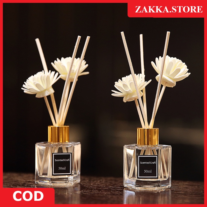 Jual Zakka_Store COD Diffuser Aromaterapi Sticks Rattan Ball Pengharum ...