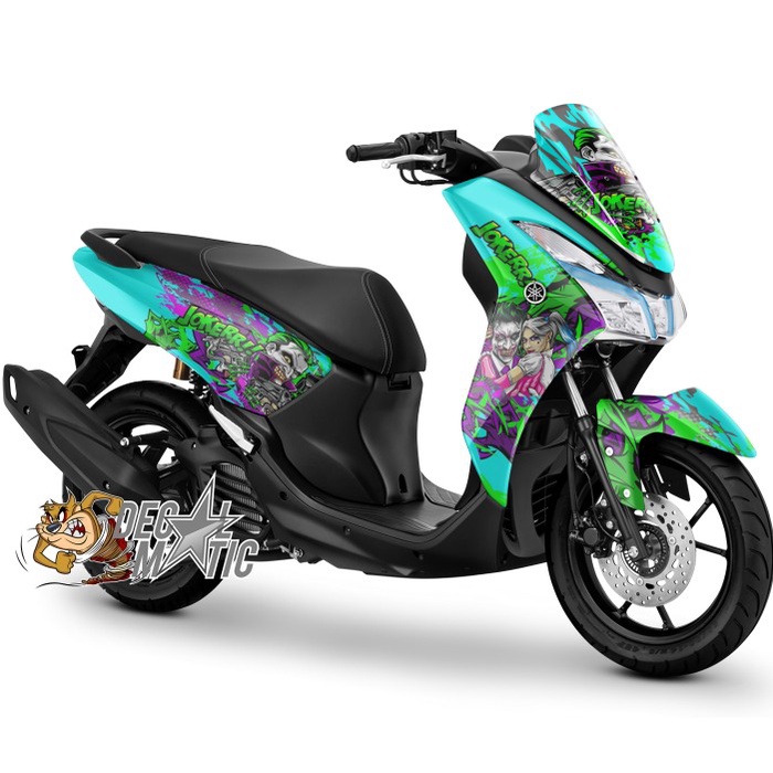 Jual Decal Full body motor Yamaha lexy - Stiker Lexi 125 Joker | Shopee ...