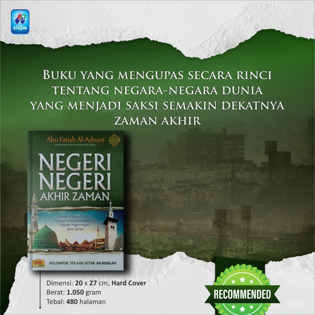 Jual Pustaka Arafah - Negeri Negeri Akhir Zaman | Shopee Indonesia