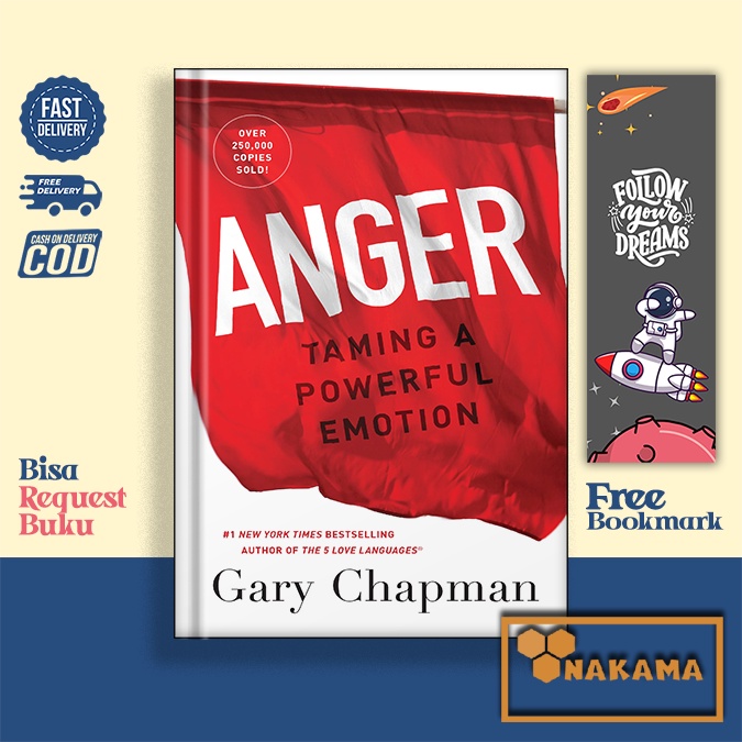 Jual Anger : Taming a Powerful Emotion By Gary Chapman (English Version ...