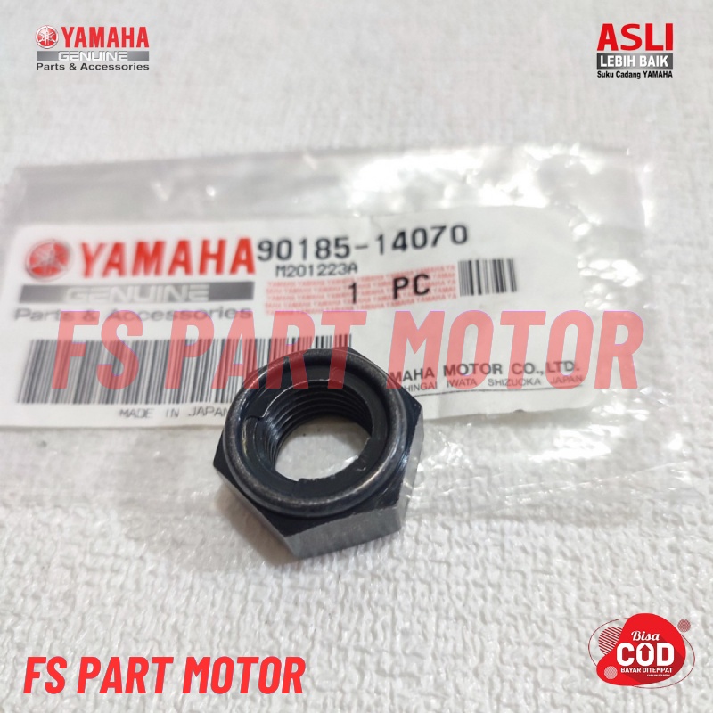 Jual Mur As Roda Depan Belakang Original Yamaha RX KING 90185-14070 ...