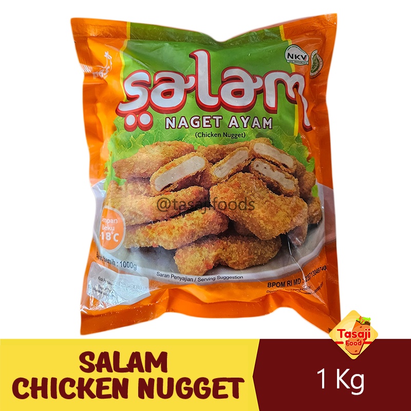 Jual Salam Chicken Nugget - Naget Ayam 1 Kg | Shopee Indonesia