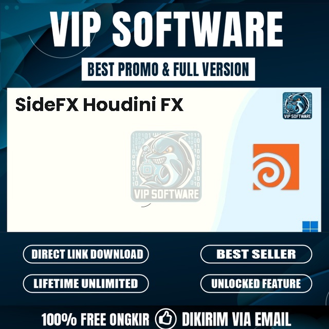 Jual SideFX Houdini FX Pro Win OS - VFX dan animasi 3D | Shopee Indonesia