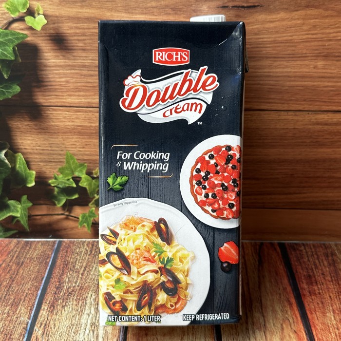Jual Richs Double Cream Cooking Whipping Cream 1LT [PCS] | Shopee Indonesia