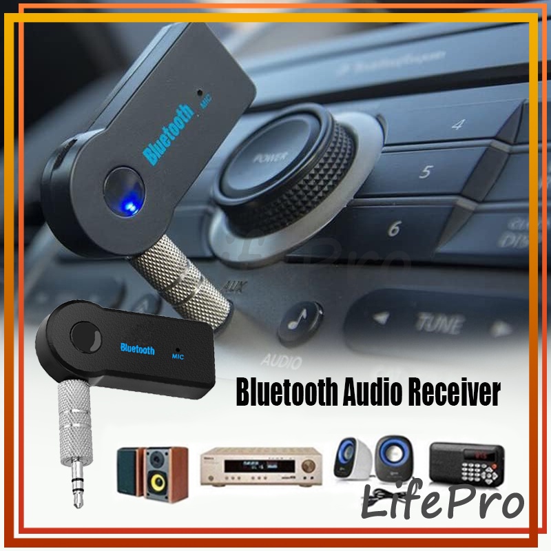Jual Bluetooth Audio Receiver / Music Wireless Handsfree Car Connector ...