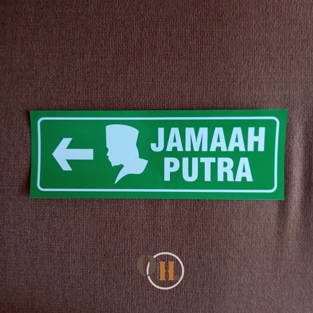 Jual Stiker Jamaah Putra - Stiker Fasilitas Tempat Ibadah - Stiker ...