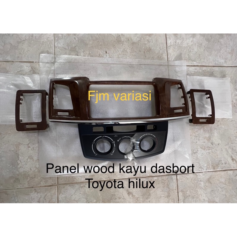 Jual PANEL WOOD PANEL TIP KAYU DASBOR TOYOTA HILUX ORIGINAL ASLI ...