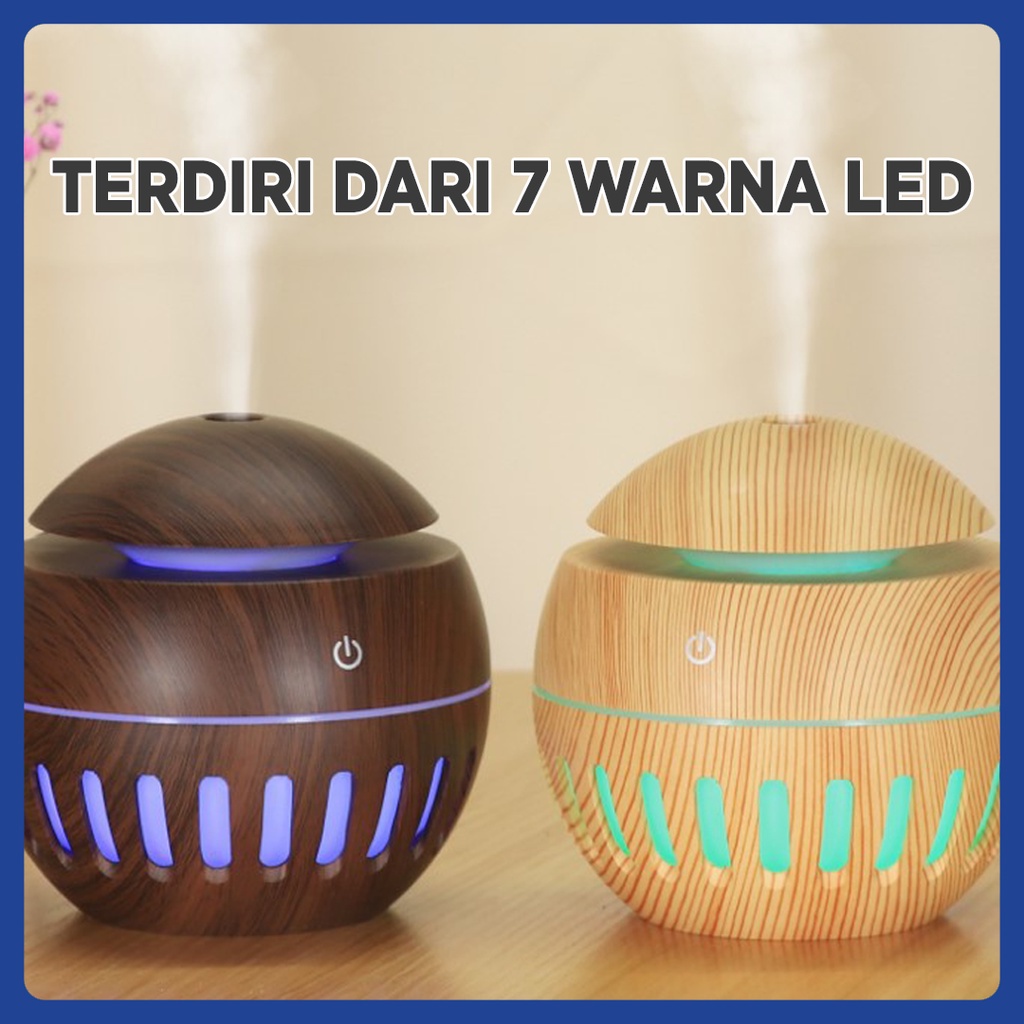 Jual Humidifier Air Aromaterapi | Diffuser Model Bulat Kecil Tekstur ...
