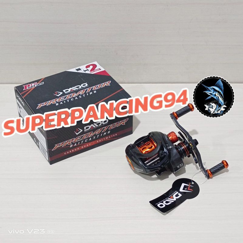 Jual Reel BC Daido Predator Pro Series (Handle Kiri)(Double Spool ...