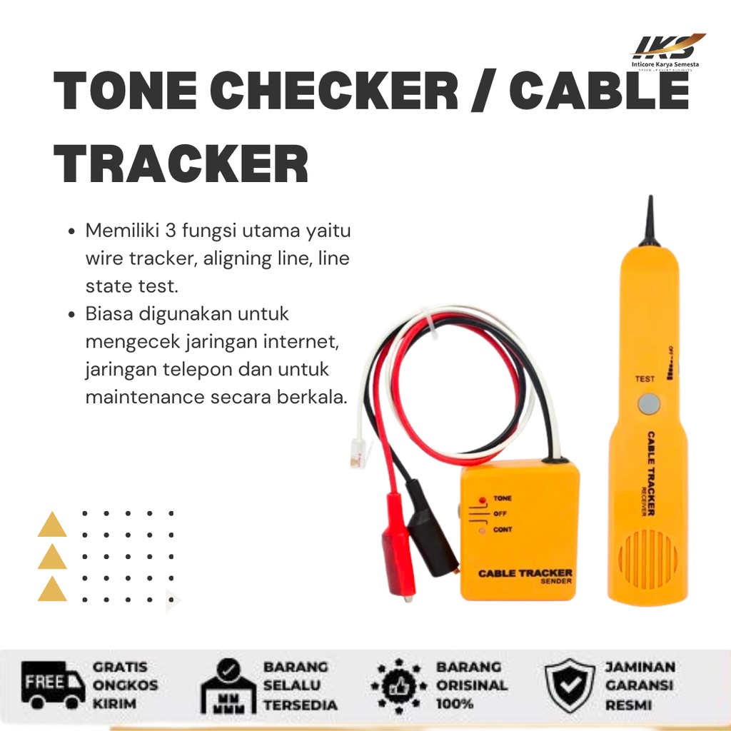 Jual Tone Checker / Cable Tracker Alat Cek Kabel Telepon | Shopee Indonesia