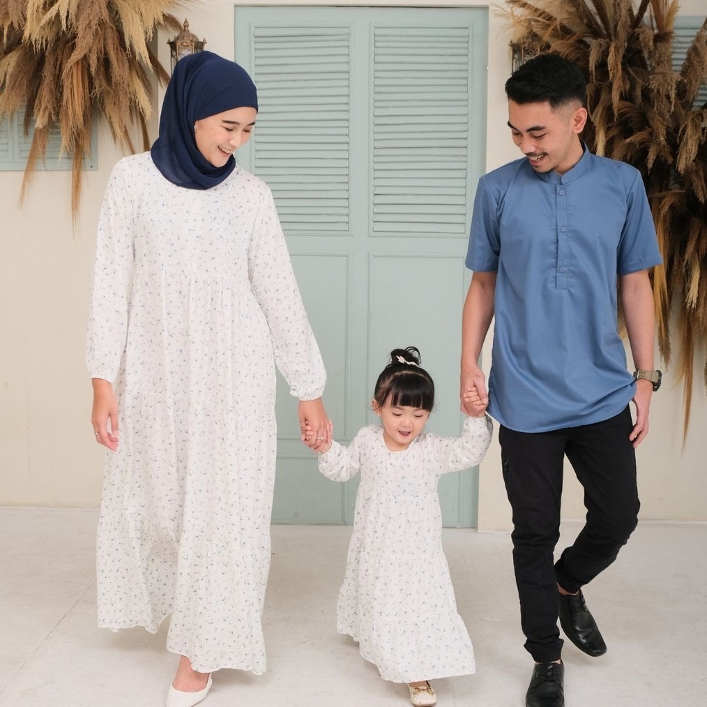 Jual Ghazu Arina Family Set Baju Couple Keluarga Sarimbit Keluarga ...